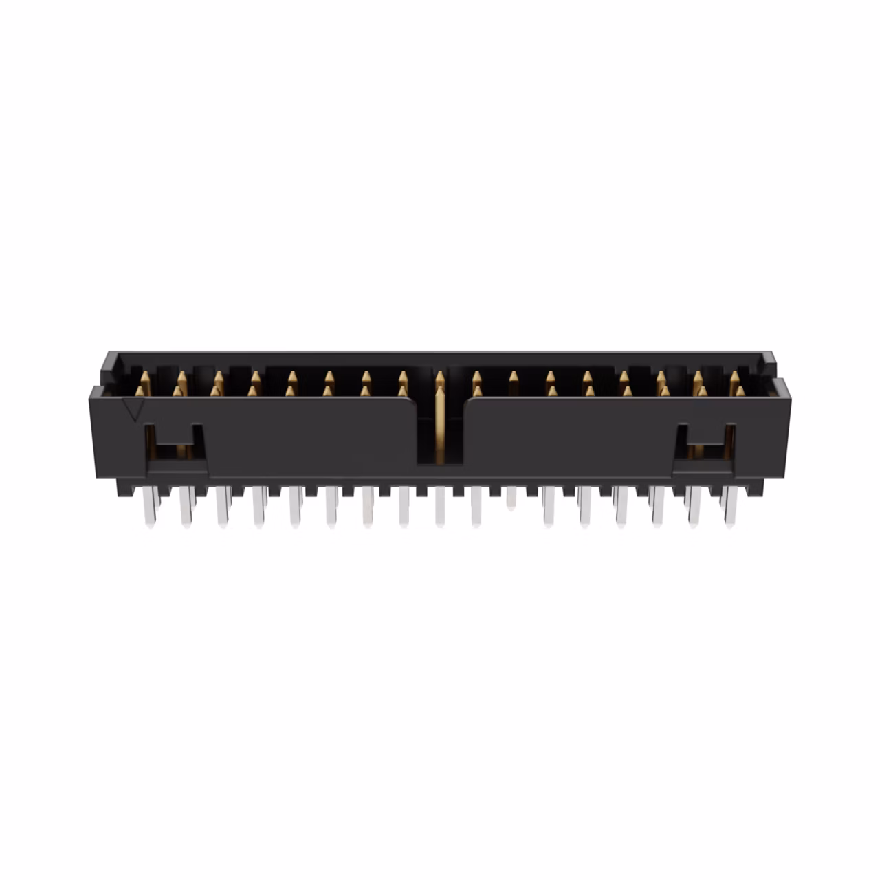 2.00mm Pitch, Milli-Grid PCB Header, Dual Row, Vertical, Through Hole, Shrouded, 34 Circuits, Circuit 21 Voided, 0.051µm Gold (Au) Plating, 2.50mm Tail Length, Dual Side Slots, Dual Friction Locks, Center Polarization, Tube for sale
