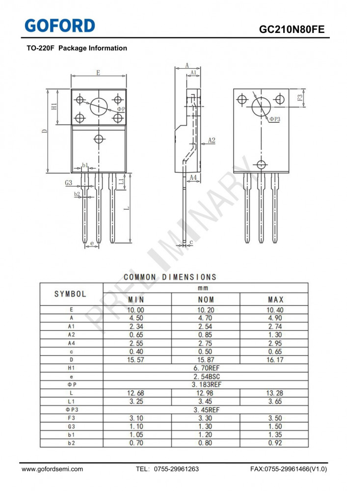 GC210N80FE datasheet page 6