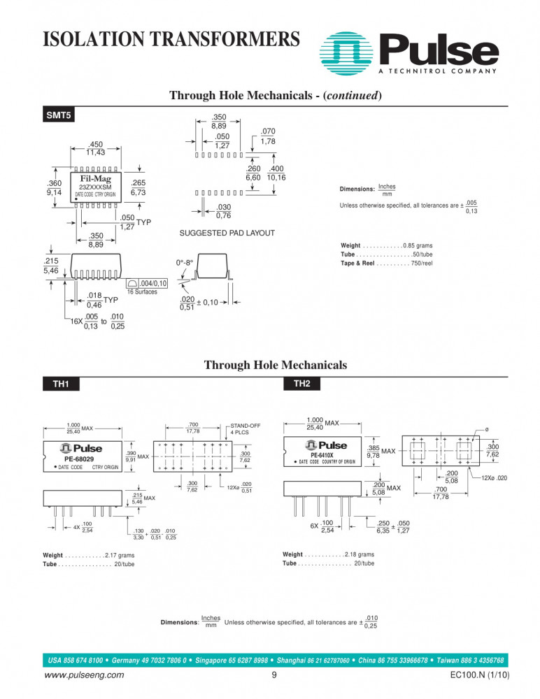 Pulse catalog page 9