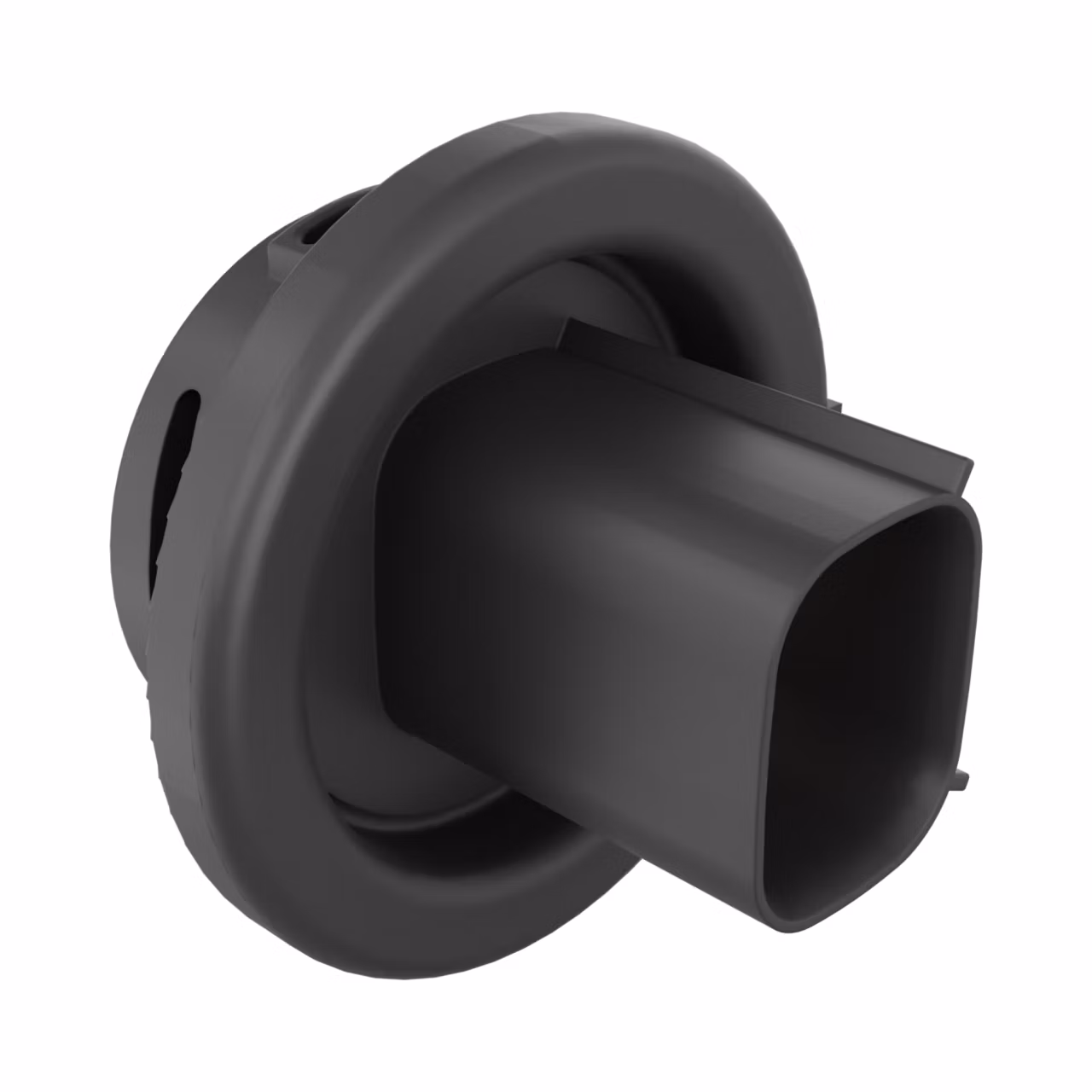 MX150 Male Connector Assembly, Bulkhead Twist-Lock, Mat-Sealed Compatible, Dual Row, 8 Circuits, Keying Option C, Dark Gray for sale