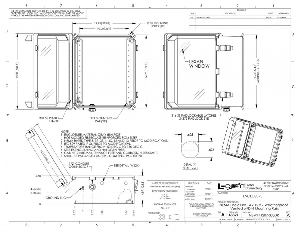 NBW141207-000DR technical document page
