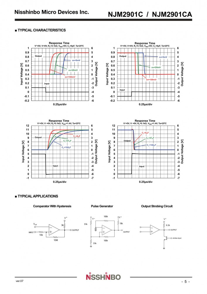 NJM2901CA technical document page 5