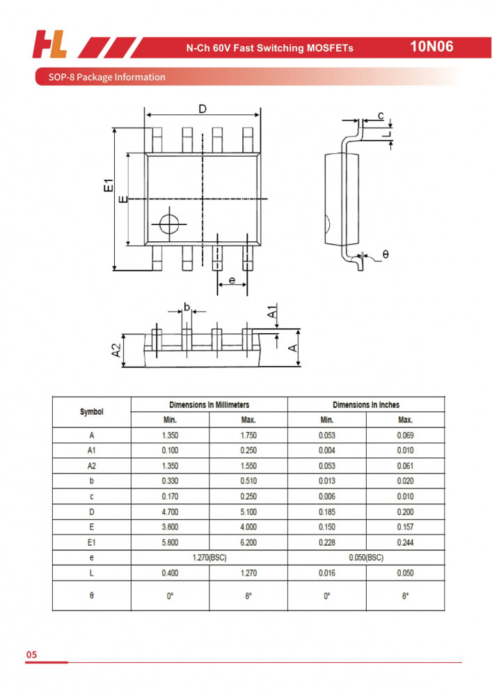 HL 10N06 datasheet page 5