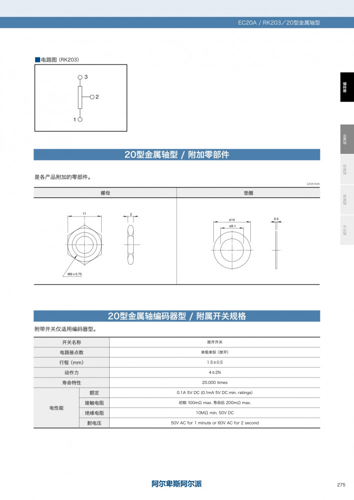 EC20A1820407 outline drawing