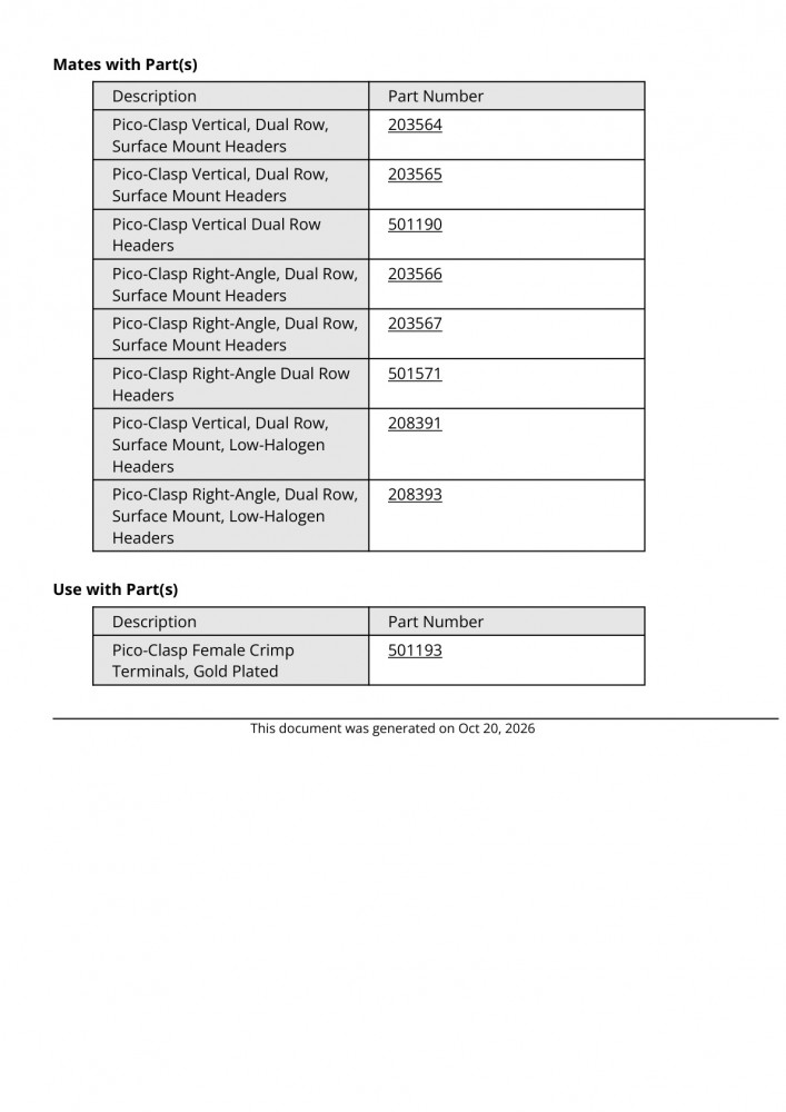 Product technical document page 3