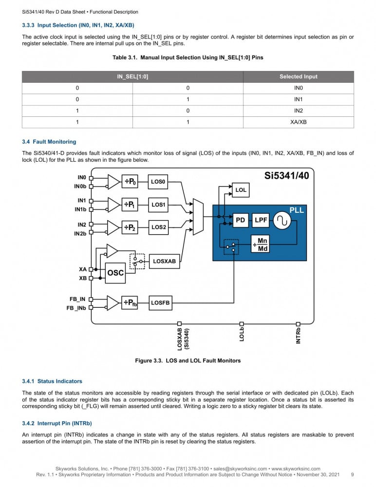 SI5341B-B05239-GM datasheet page 9