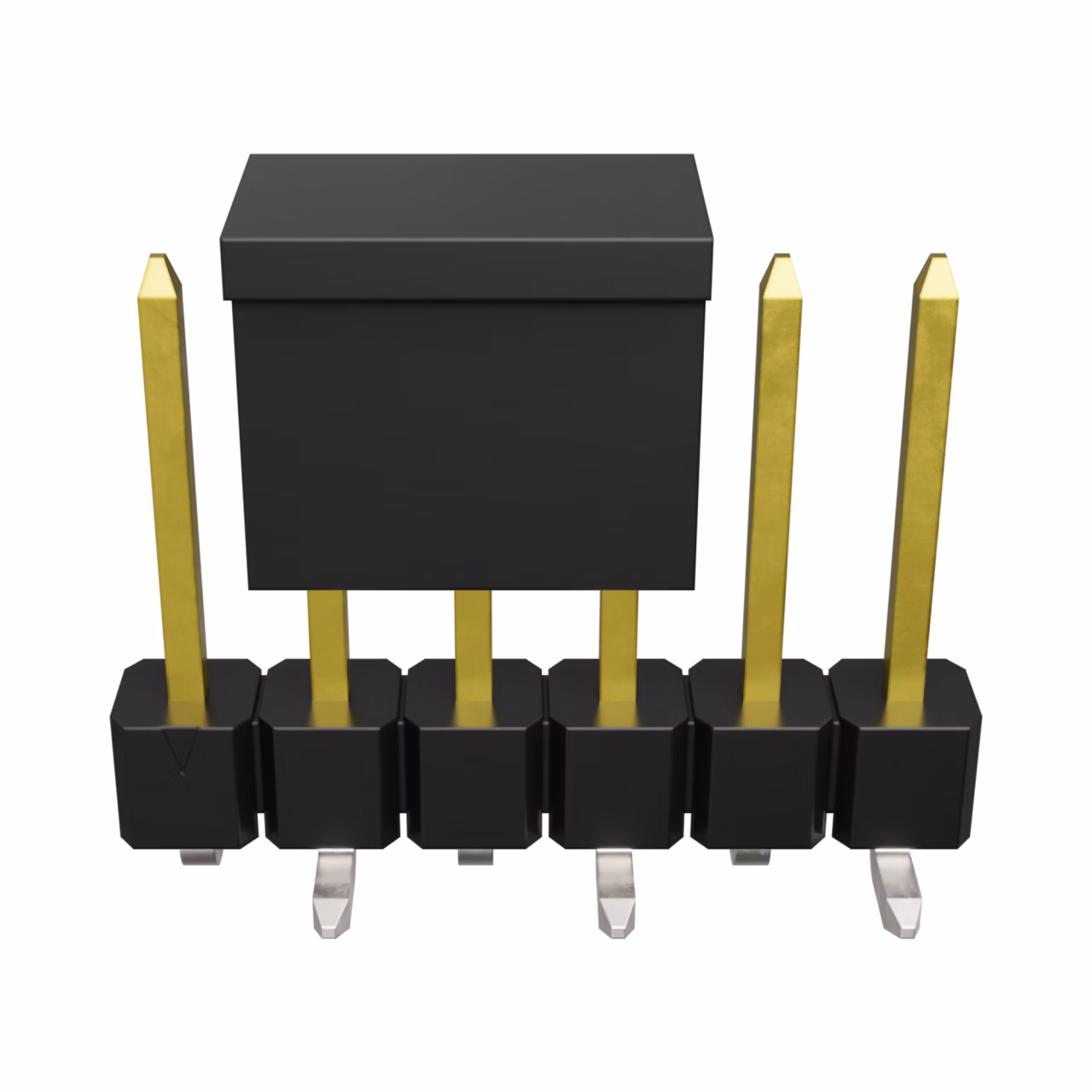 C-Grid / SL Header, Surface Mount, Breakaway, Vertical, 6 Circuits, Tin (Sn) Overall Plating, Tape and Reel Packaging with Cap, Lead-Free for sale