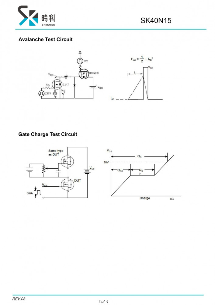 SK40N15 datasheet page 3