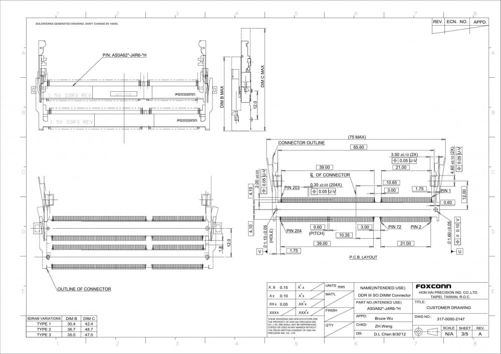FOXCONN AS0A626-J4R6-7H drawing page 3