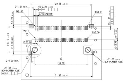 Yamaichi Electronics CN176S-060-0002 Pluggable Connector Assembly for sale