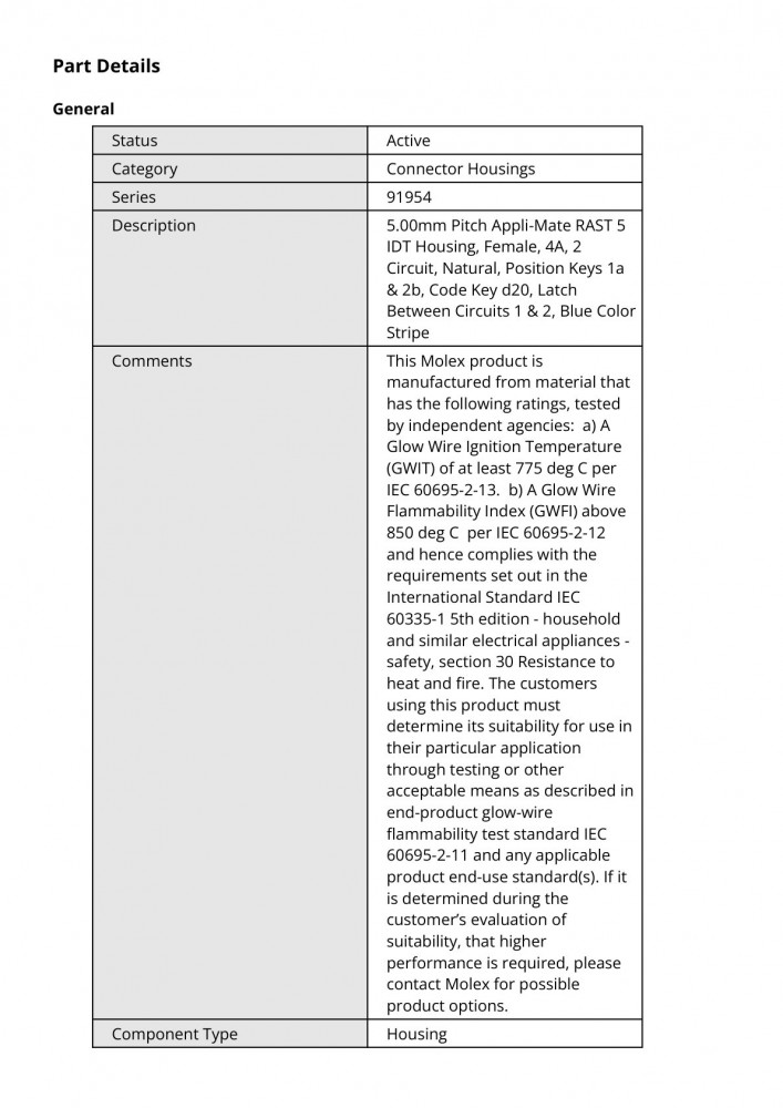 Product document page 2