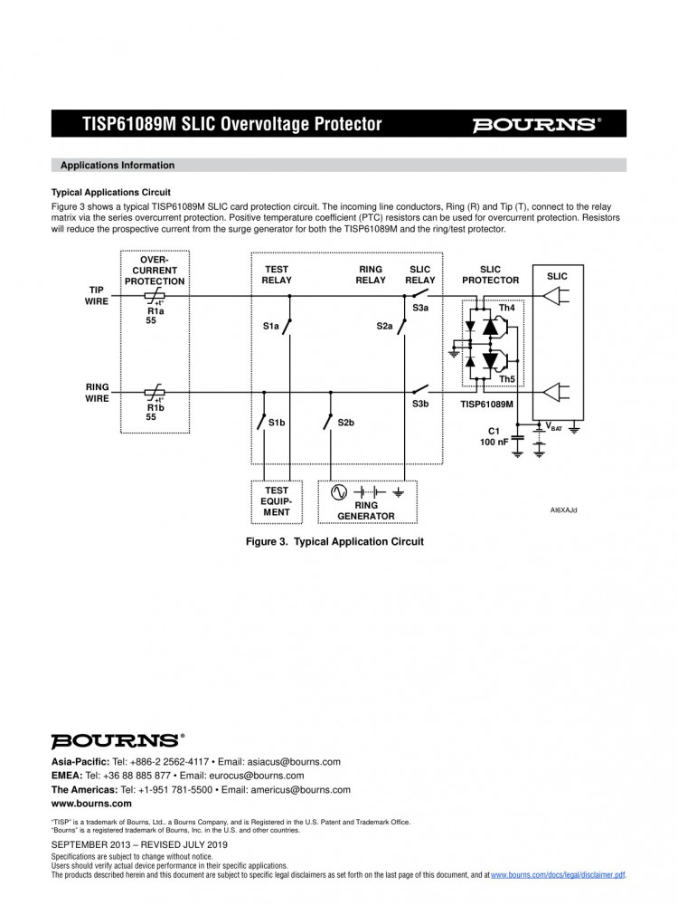 TISP61089MDR-S datasheet page 5