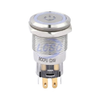 ROCPU Switches TP91961P124GS Pushbutton Switch