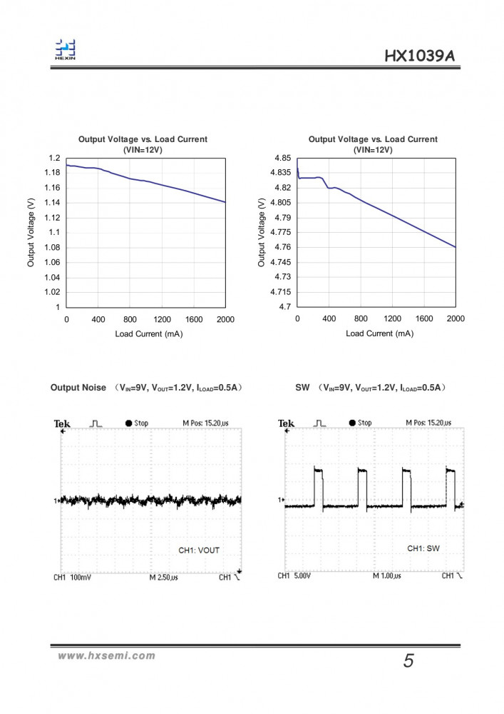 HX1039A-AGC datasheet page 5