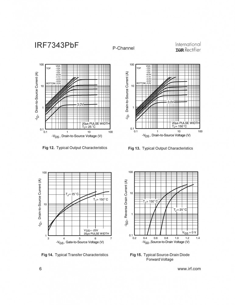 IRF7343TRPBF datasheet page 6