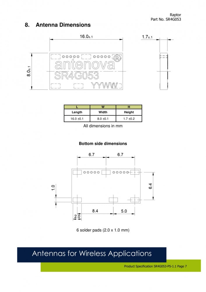 SR4G053 datasheet page 7