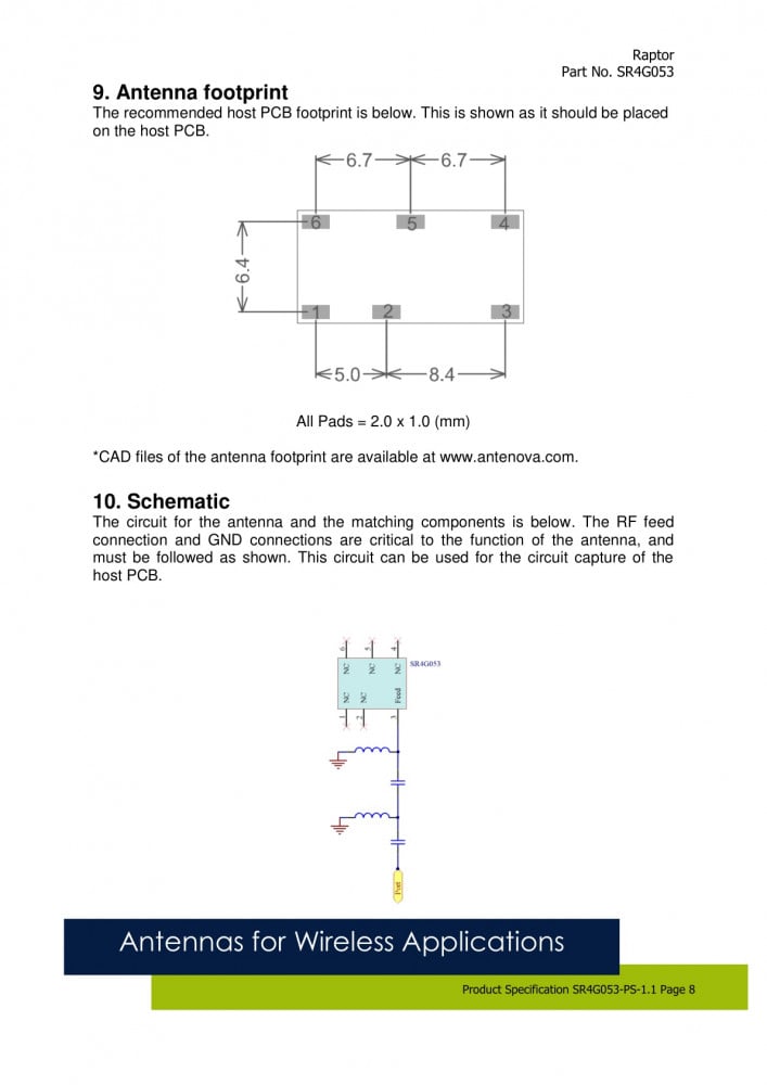SR4G053 datasheet page 8