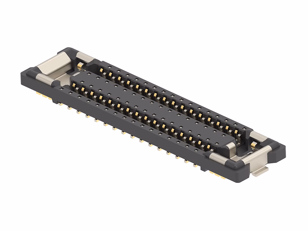 Quad-Row Board-to-Board Receptacle, 0.175mm Pitch, 0.60mm Mated Height, 2.00mm Mated Width, 64 Circuits, 2 Reels/Carton for sale