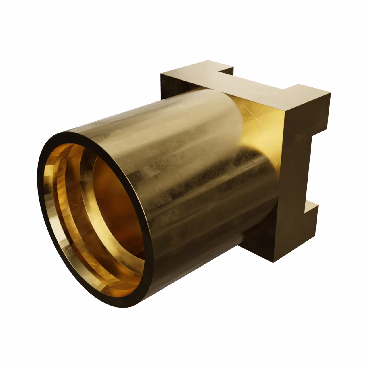 MMCX Jack, Straight, PCB Receptacle, Surface Mount, Brass Body, Gold (Au) Plating, Tray, 50 Ohms for sale
