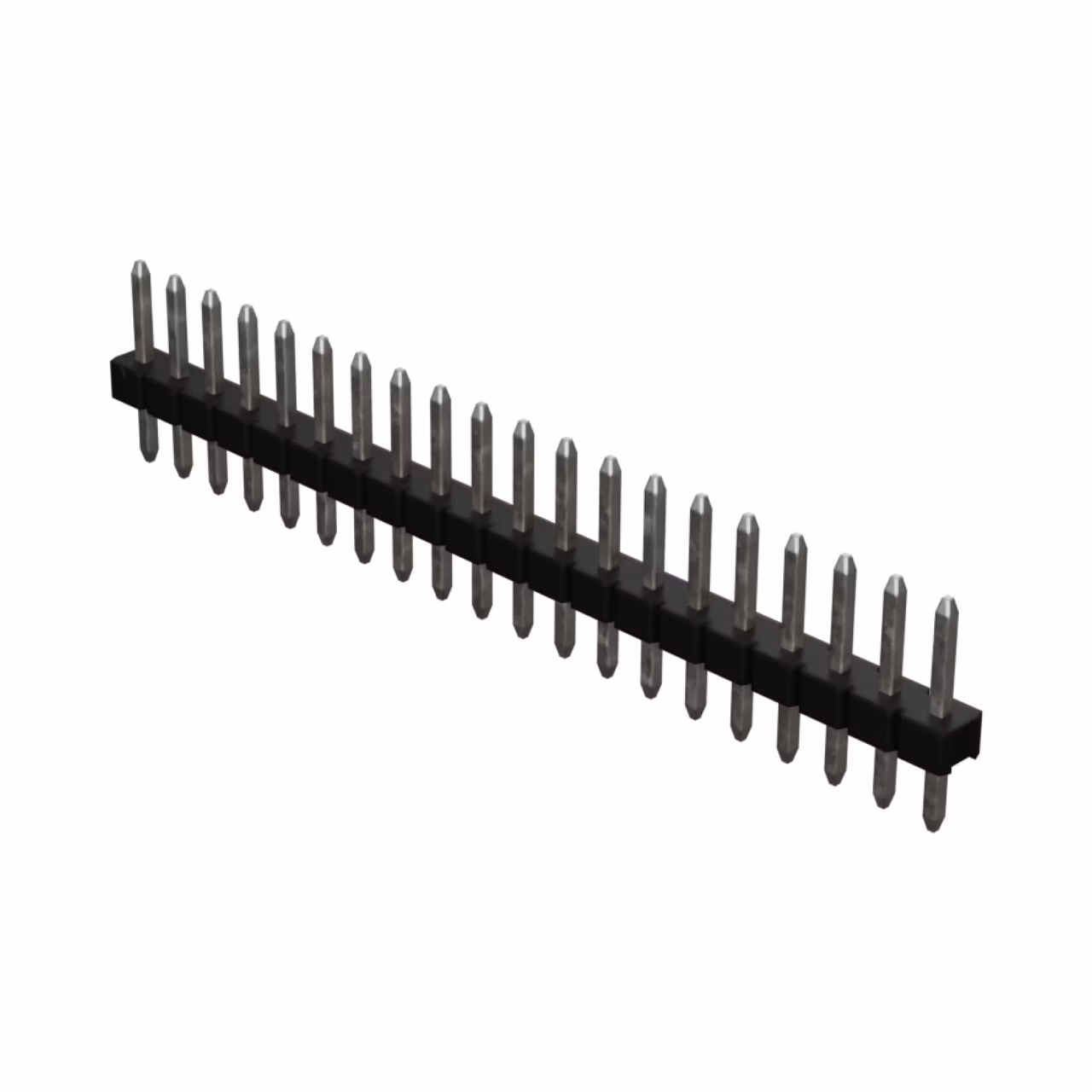 2.00mm Pitch Milli-Grid Header, Vertical, Through Hole, Breakaway, 20 Circuits, 2.50µm Tin (Sn) Plating, Mating Pin Length 4.00mm, Tail Length 2.70mm, Lead-Free for sale