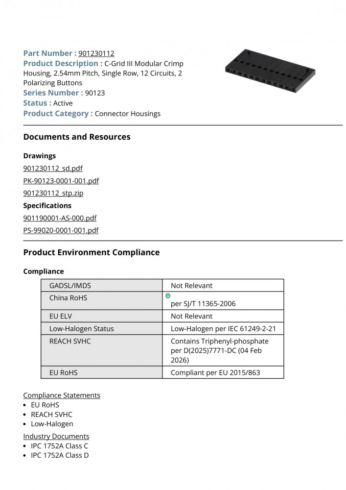 901230112 technical document page 1