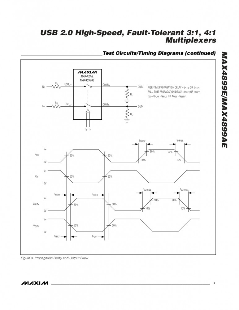 MAX4899AE datasheet page 7