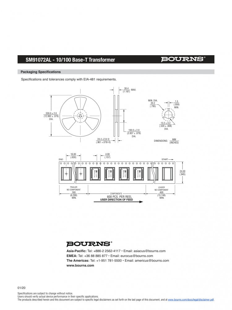 SM91072AL-E datasheet page 3