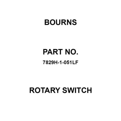 BOURNS 7814J-1-051E DIP Switch
