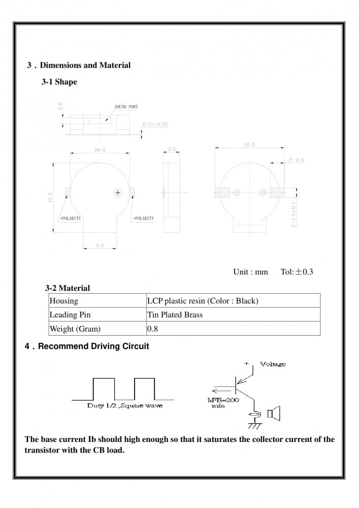 KLJ-9025-3627 datasheet page 3