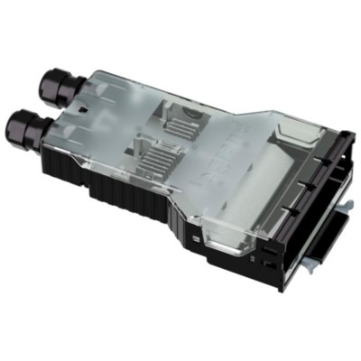 Linkeo C+ - Fiber Optic Connection Cassette for 632941 Panel - Sliding Front Extraction - LC/SC/MTP Compatible for sale