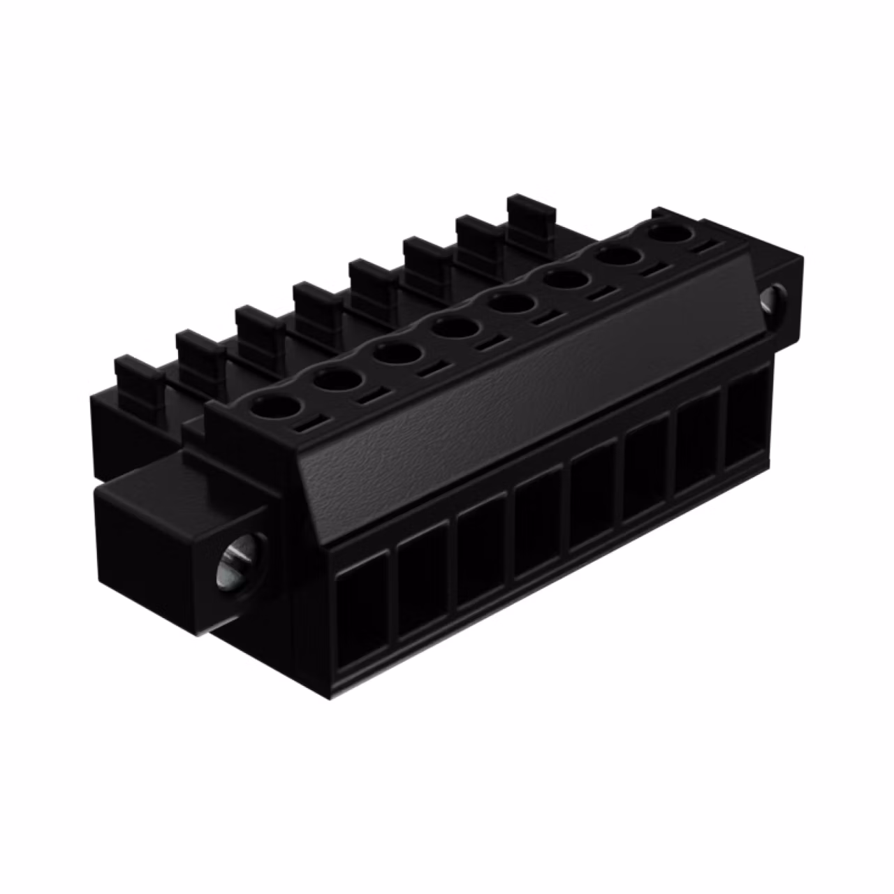 3.50mm Pitch Eurostyle Horizontal Plug, with Retention Screws, 8 Circuits for sale