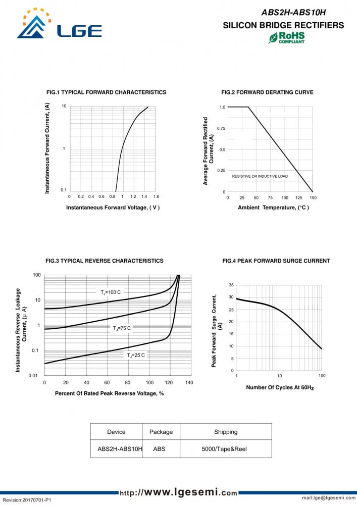 LGE ABS6H datasheet page 2