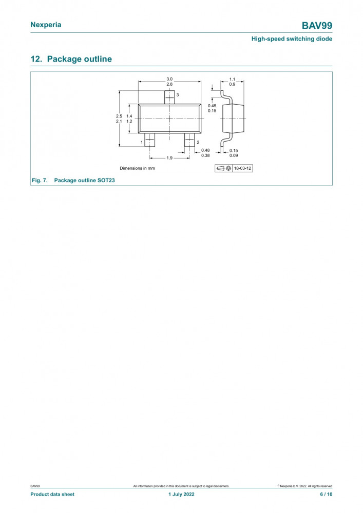 BAV99 datasheet page 6