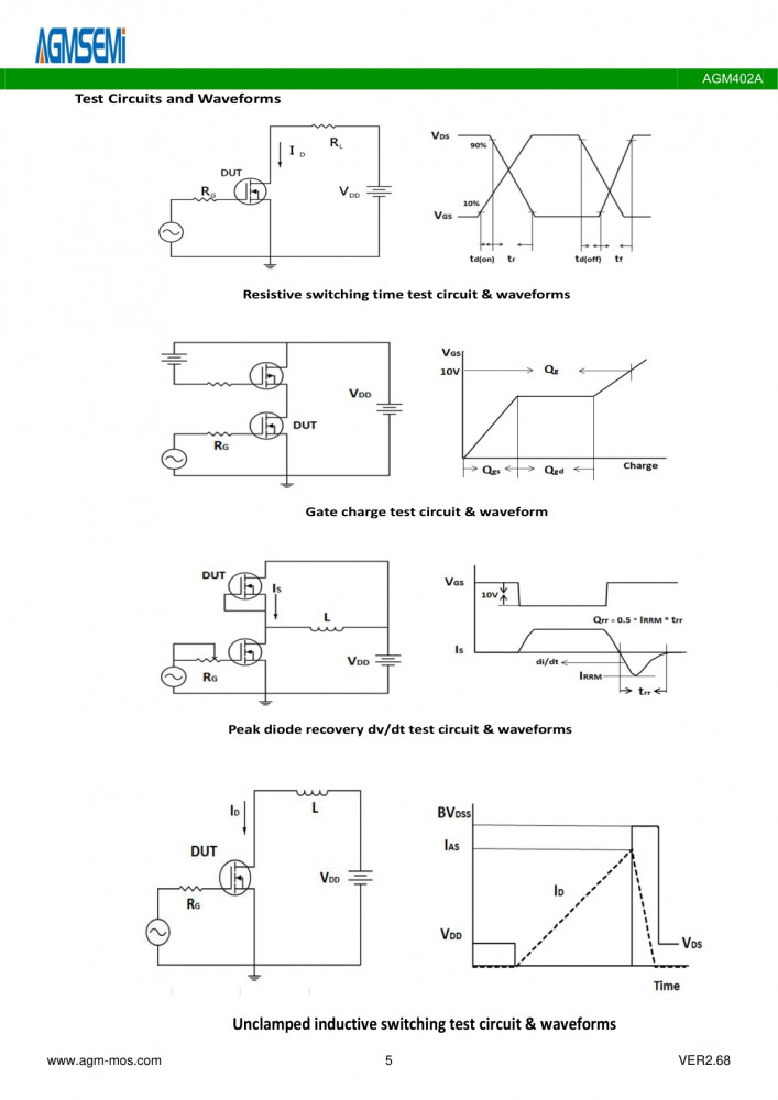AGM402A datasheet page 5