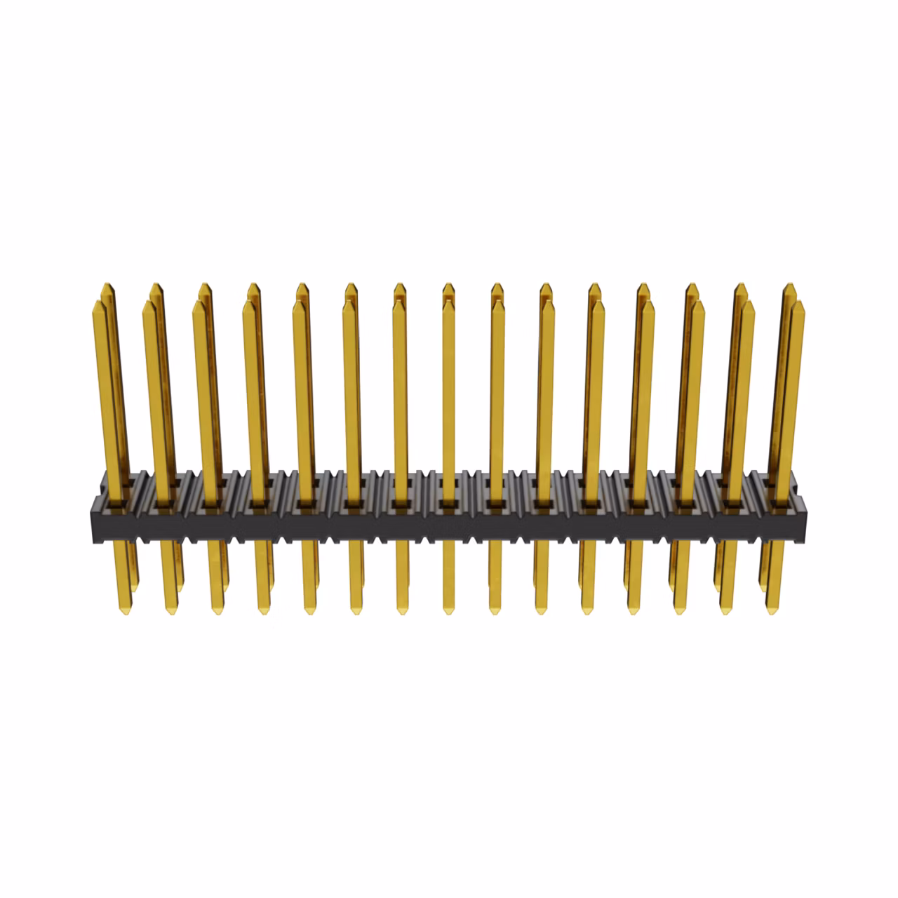 2.00mm Pitch Milli-Grid Header, Vertical, Through Hole, 30 Circuits, 0.38µm Gold (Au) Plating, Mating Pin Length 9.00mm, Tail Length 4.00mm, Tray, Lead-Free for sale