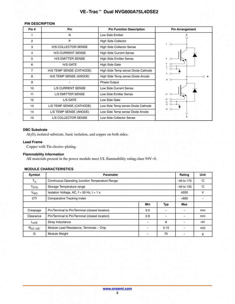 NVG600A75L4DSE2 datasheet page 2