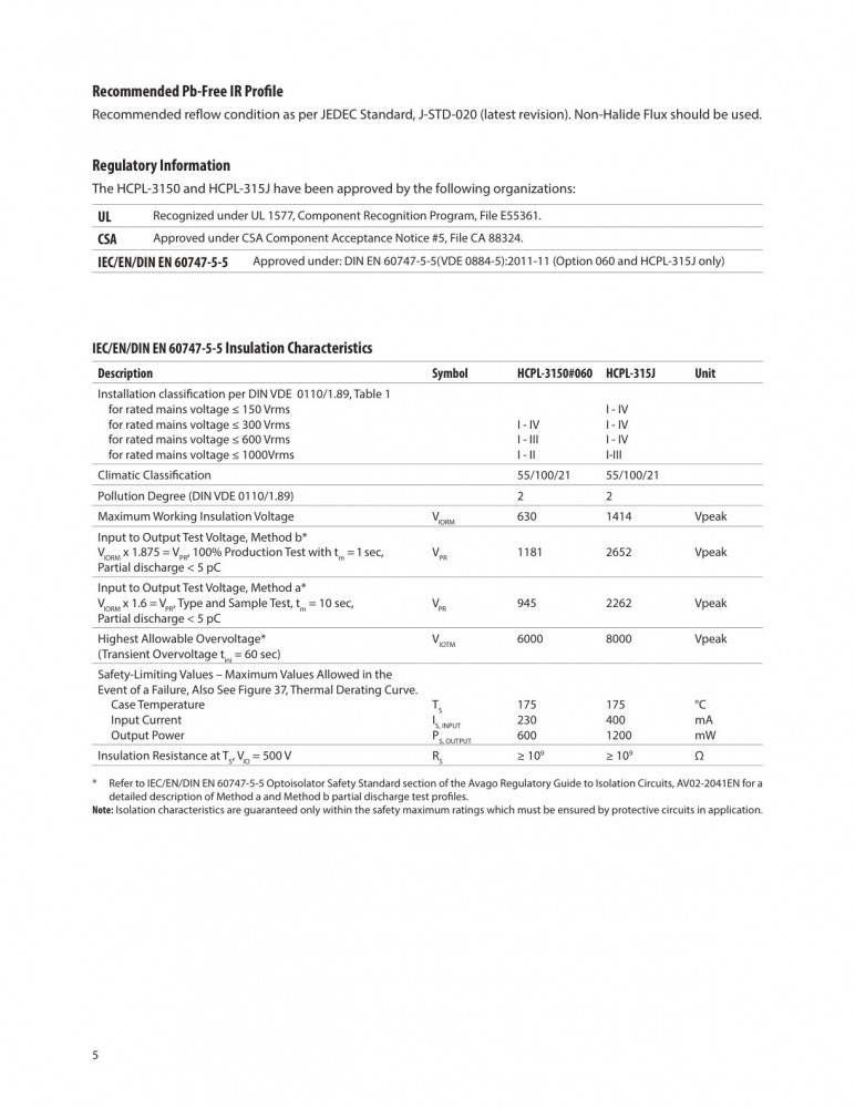 HCPL-315J datasheet page 5