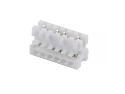 Appli-Mate RAST 2.5 IDT Housing, 2.50mm Pitch, Direct/Indirect, Female, 4 Circuits, Position Keys A, C and E Removed, Black Color Stripe