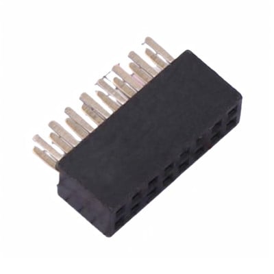 Megastar ZX-PM1.27-2-18PU-Z Female Socket Header Receptacle