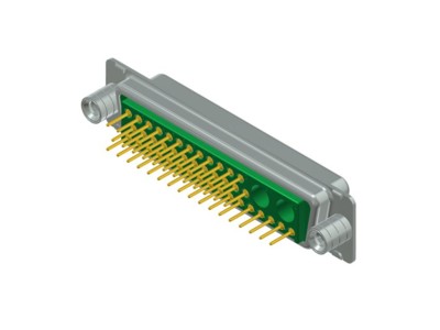 D-SUB Combination Standard • 43W2 [○○•••••••••••••••••••••••••••••••••••••••••] • Socket • Solder pin straight • Threaded rear spacer • UNC 4-40 for sale