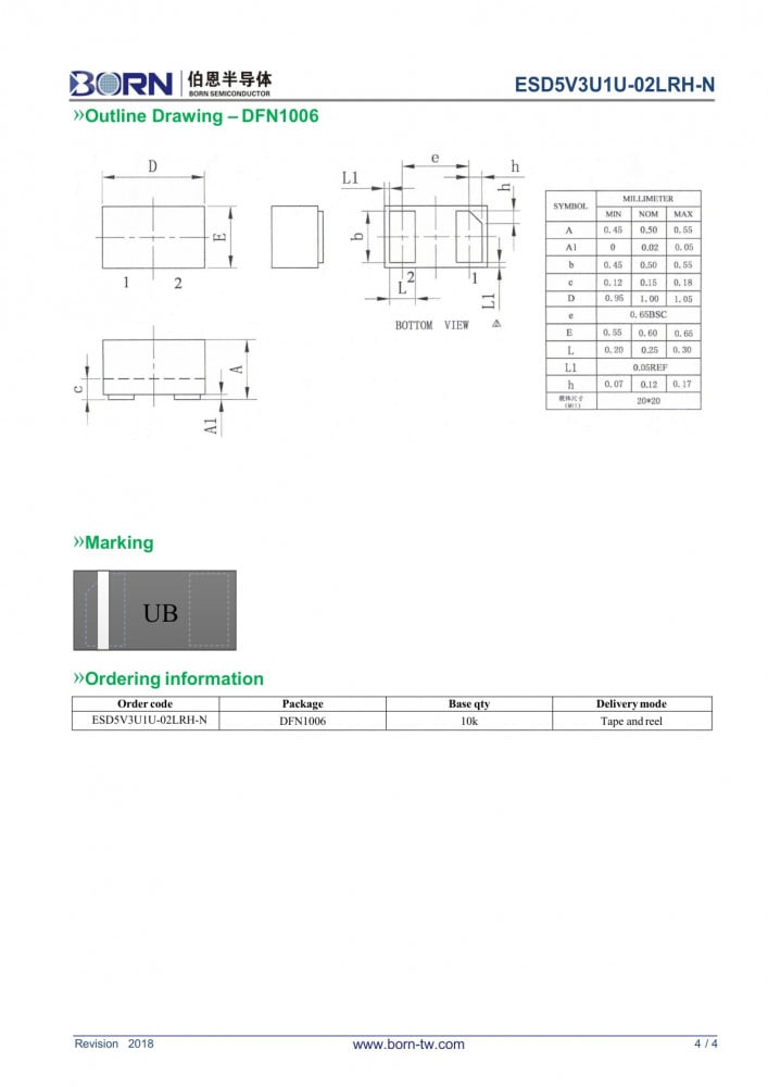 ESD5V3U1U-02LRH-N datasheet page 4