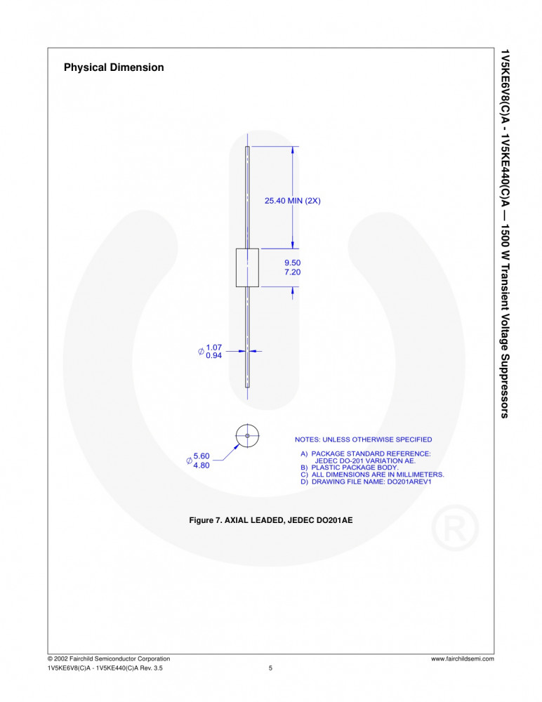 1V5KE family datasheet page 5