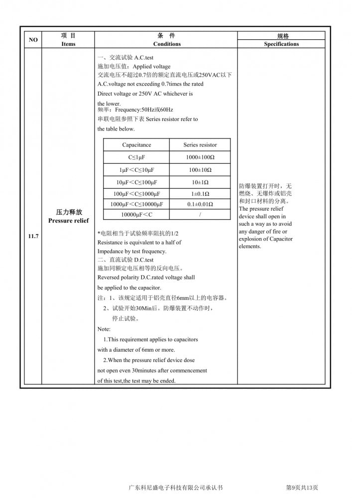KNSCHA DHG400M685G129S1AA specification page 9