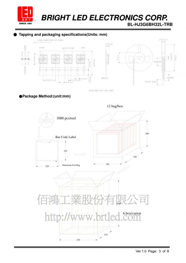 BL-HJ3G6BH32L-TRB datasheet page 4