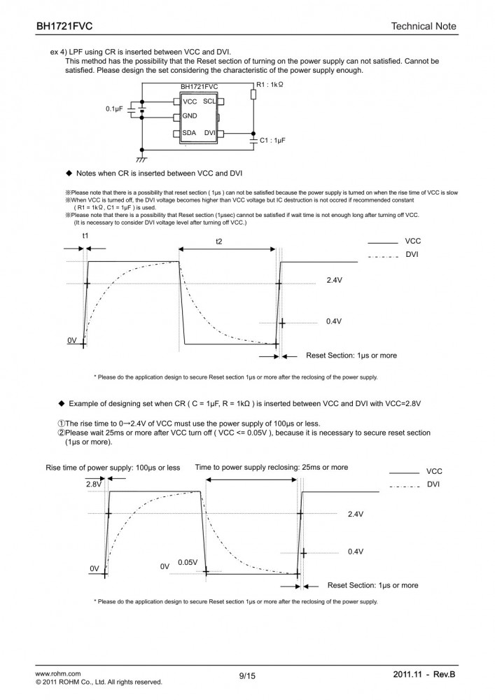 BH1721FVC-TR technical document page 9