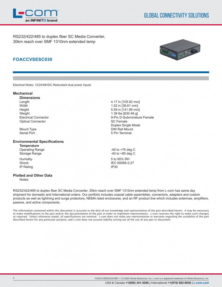 FOACCVSESC030 technical document page 2