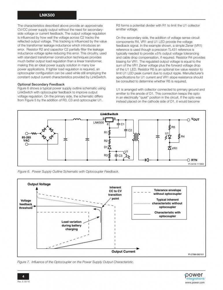 LNK500 technical document page 4