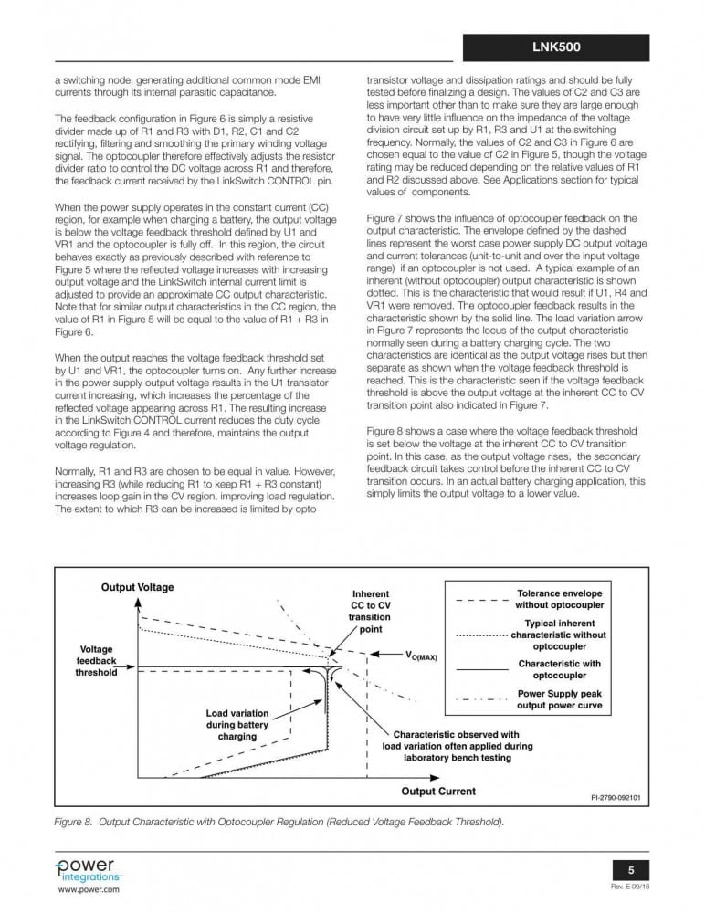 LNK500 technical document page 5
