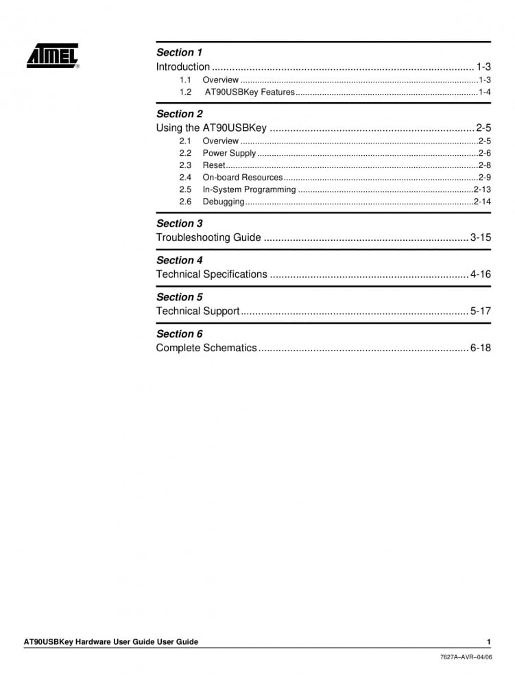 AT90USBKey guide page 2