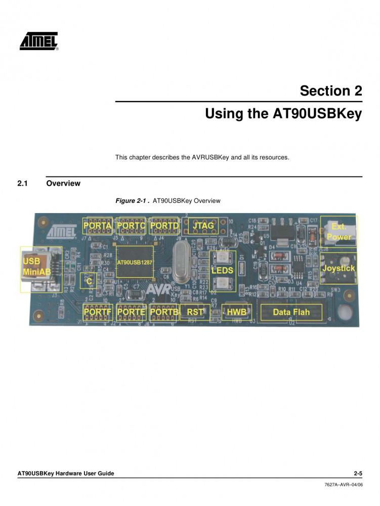 AT90USBKey guide page 5